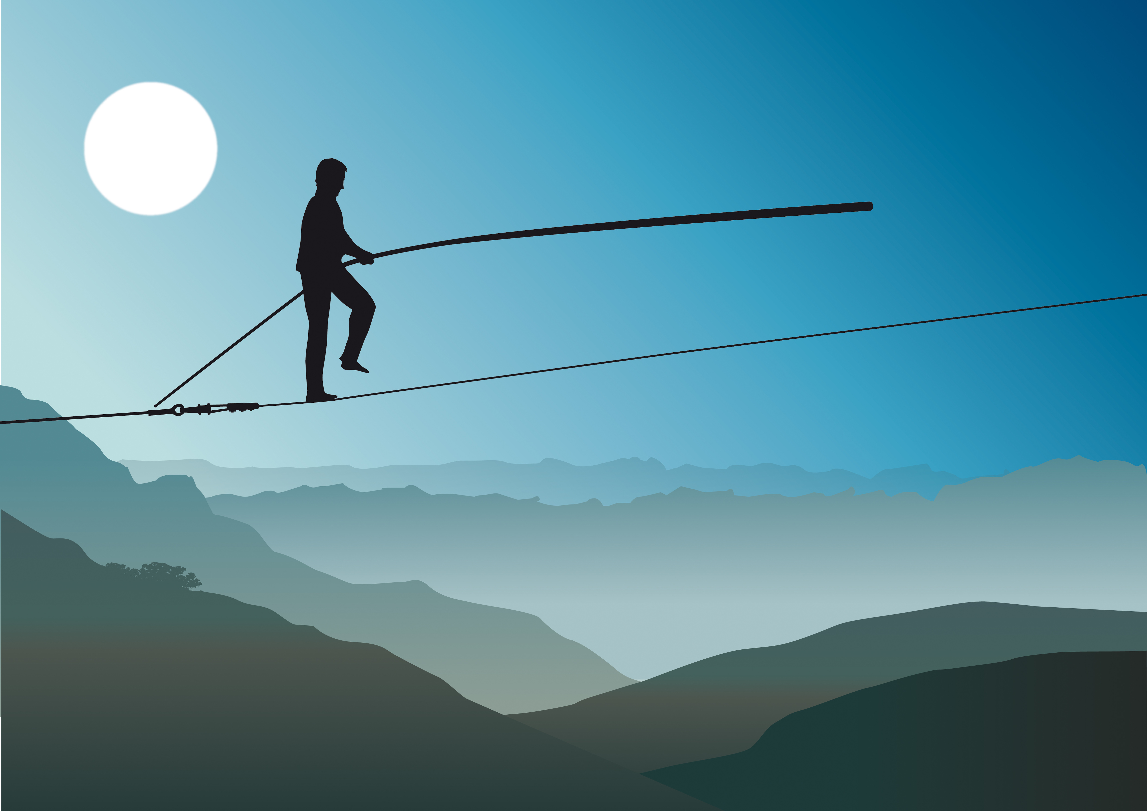 Funambule_Silhouette - BankObserver - BankObserver